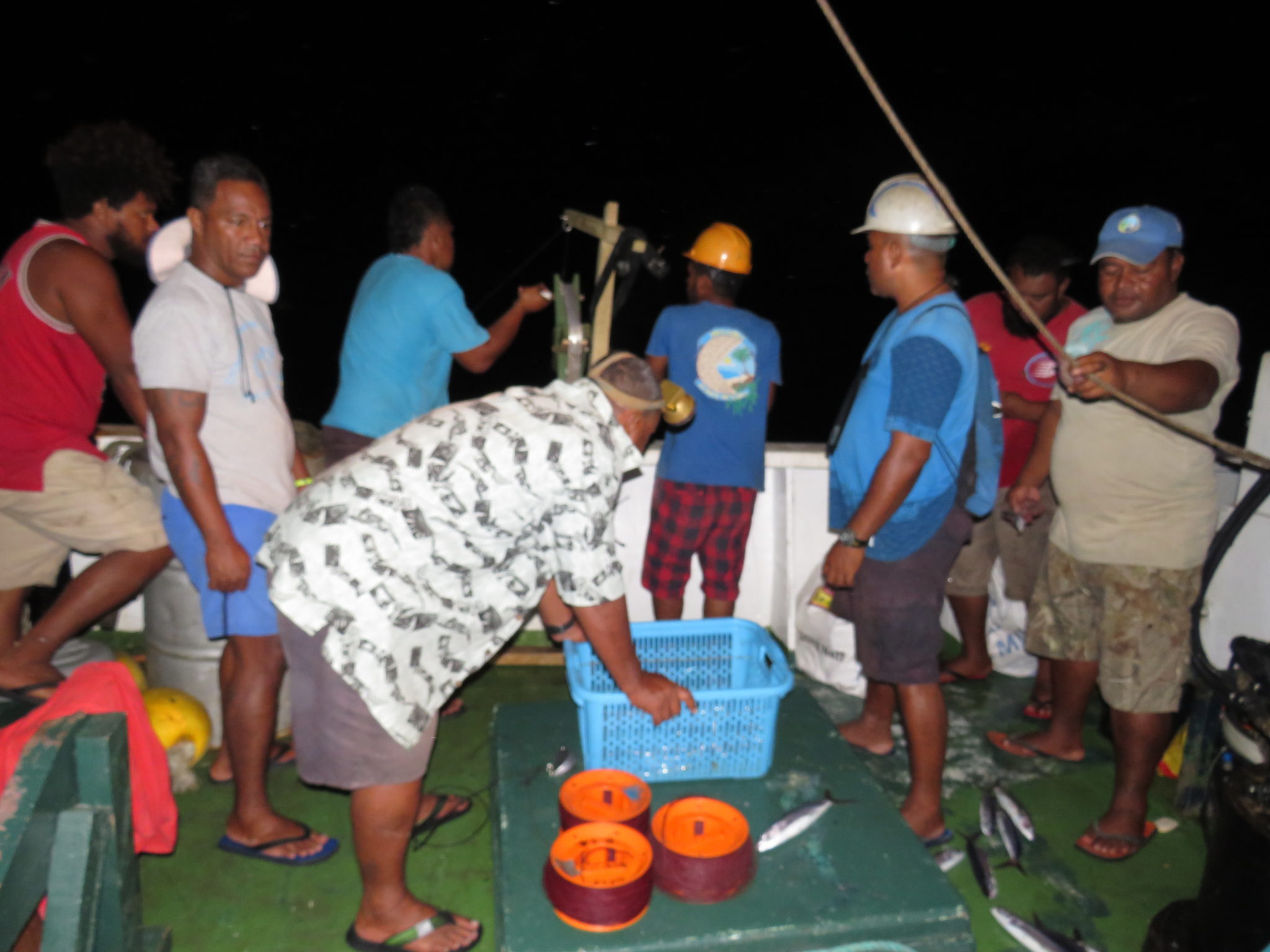 Fishers on Tuvalu Northern Island boost their understanding of new ...